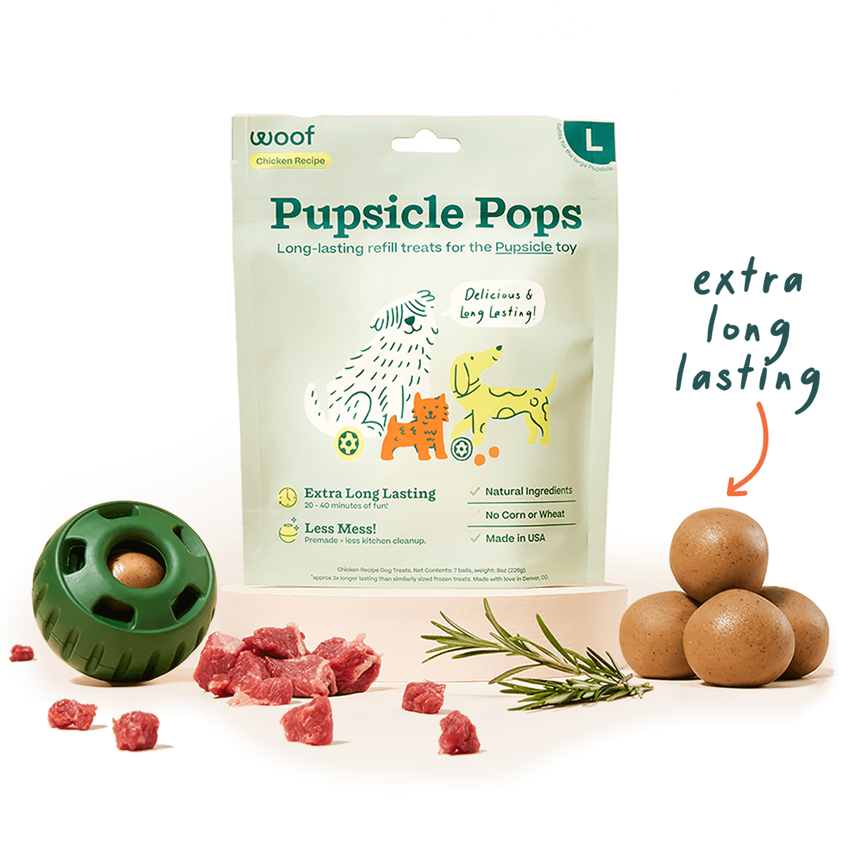 Woof Pupsicle Pops – Contigo Dogs