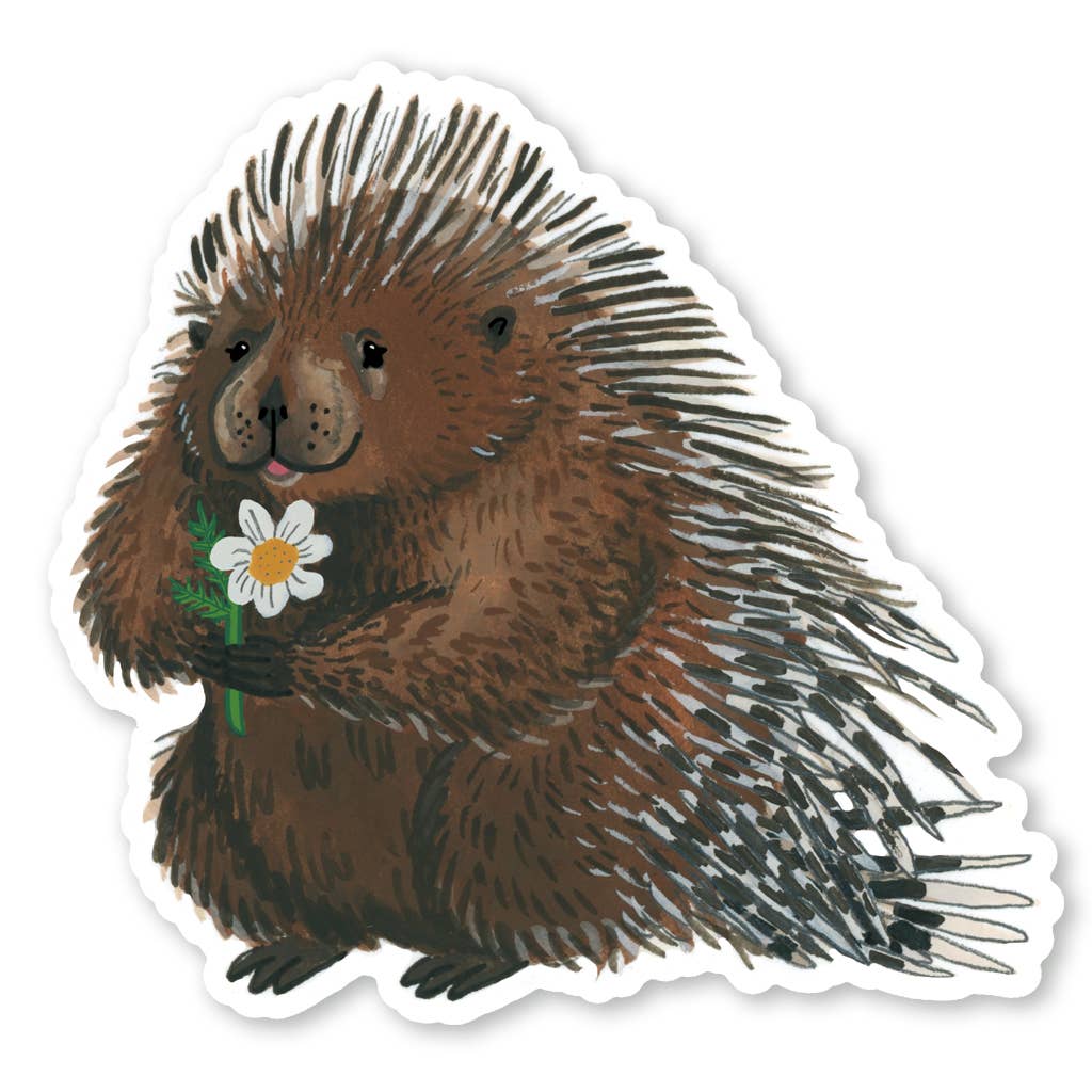 Porcupine Sticker – Contigo Dogs