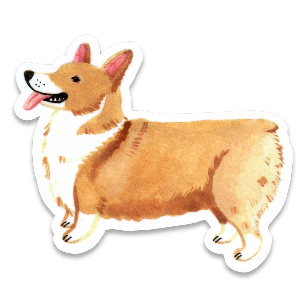 Corgi Sticker – Contigo Dogs