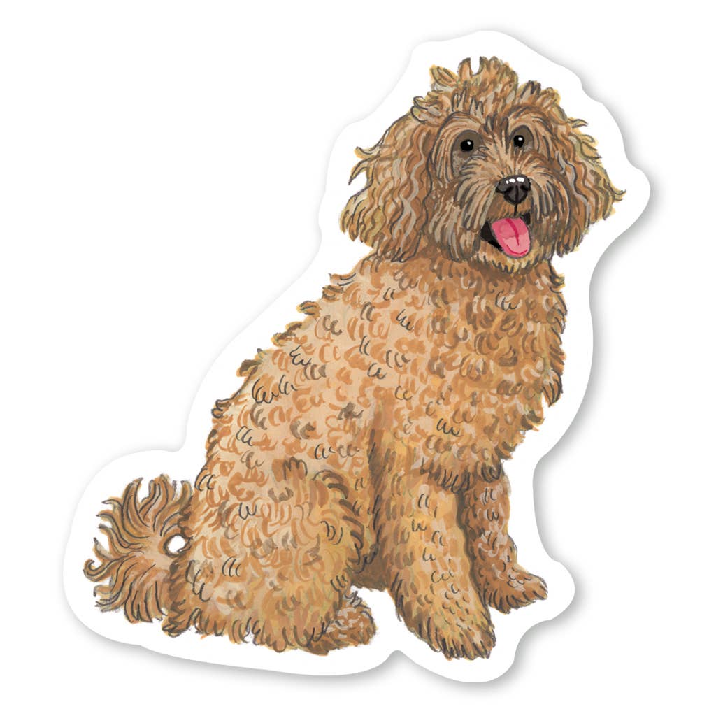 Goldendoodle Sticker – Contigo Dogs
